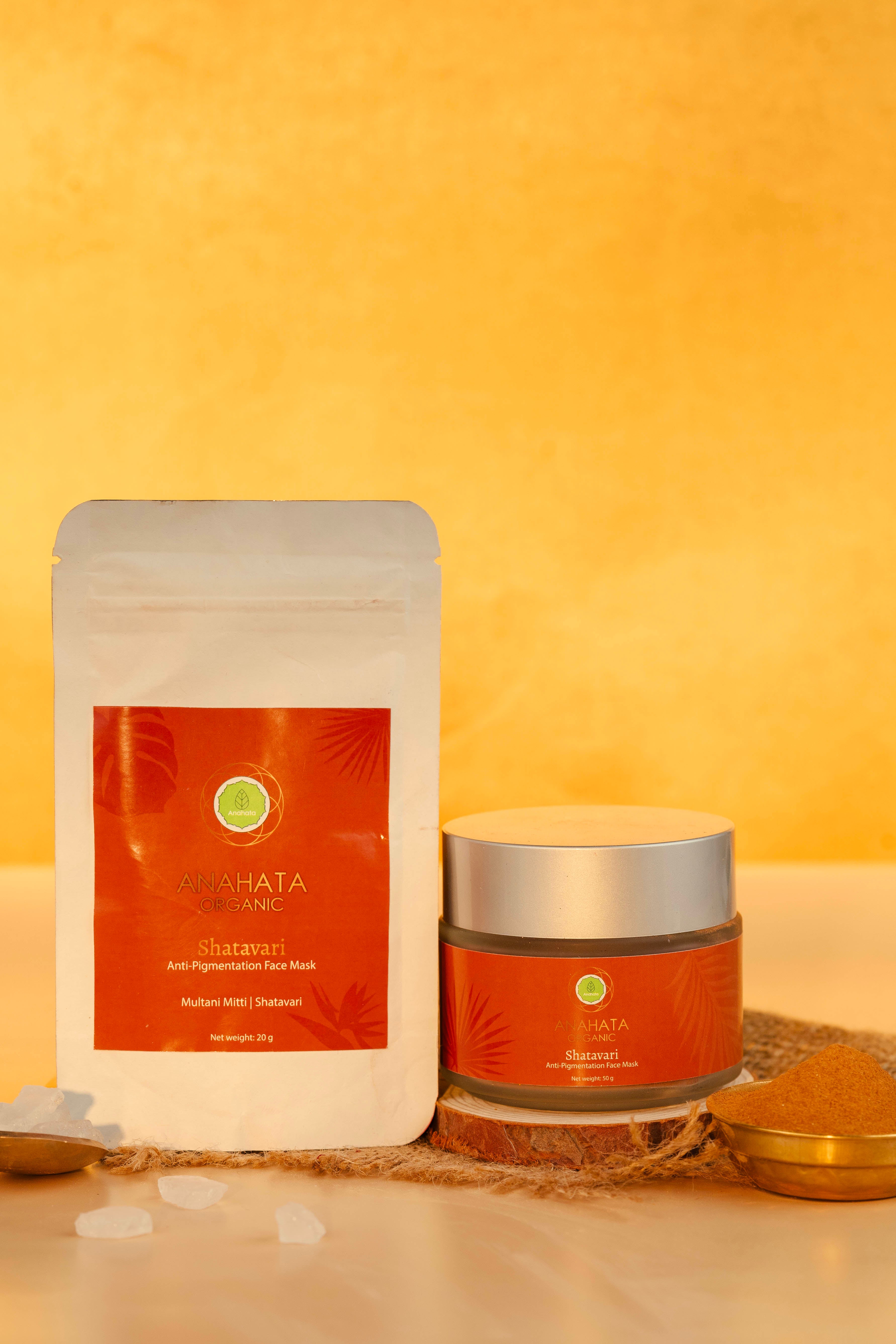 SHATAVARI Anti Pigmentation Face Mask – Anahata Organic
