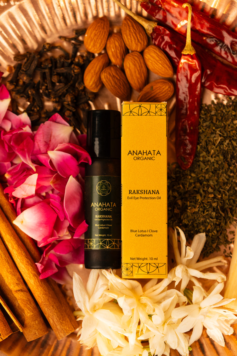 RAKSHANA Evil Eye Protection Oil – Anahata Organic