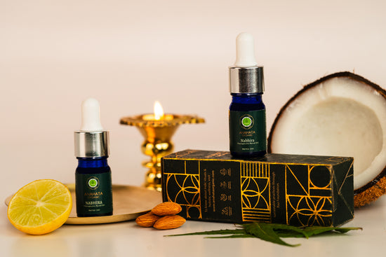 Nabhira Therapeutic Navel Oil | Ayurvedic Belly Button Oil for Gut ...